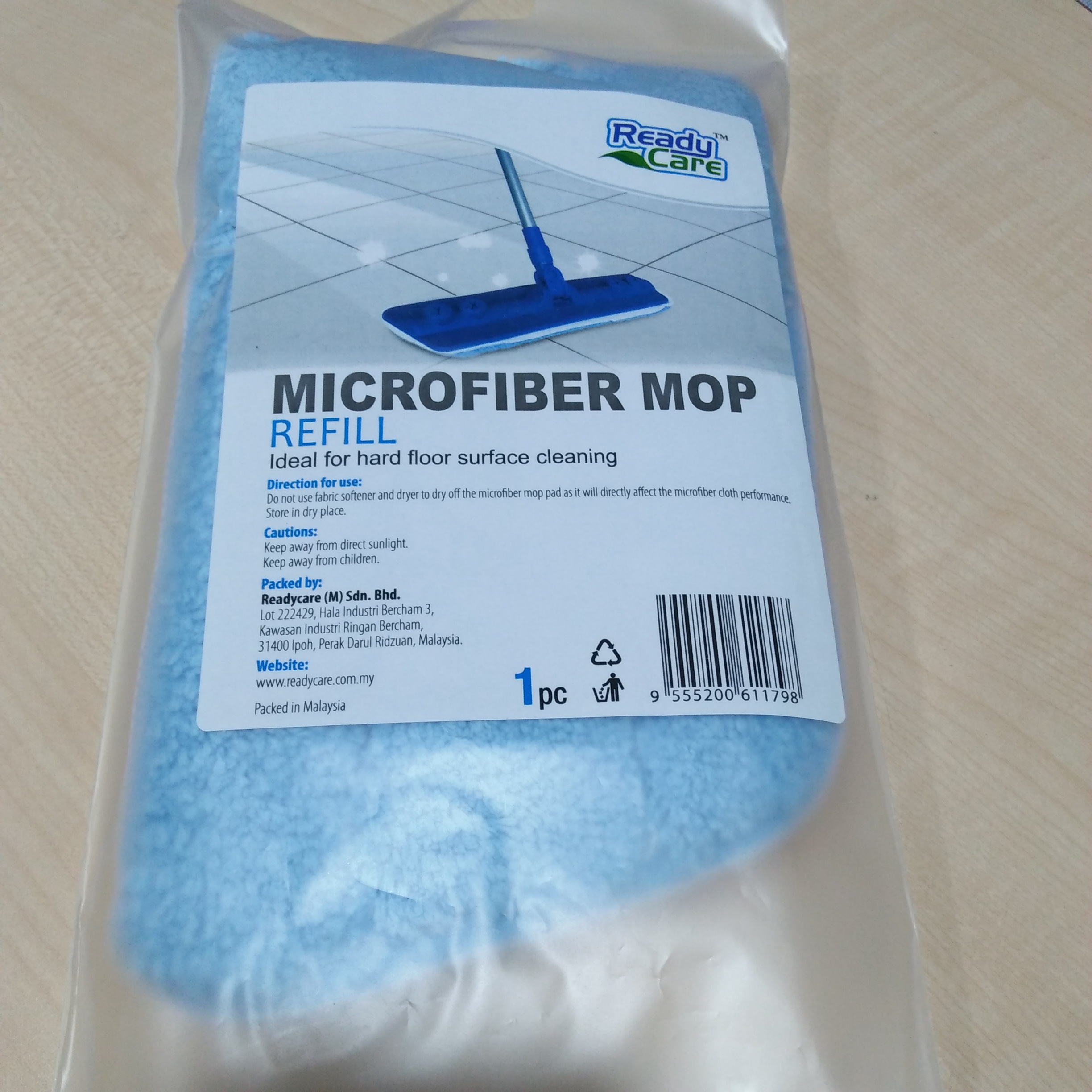 Microfiber Mop Refill 1pc | Readycare