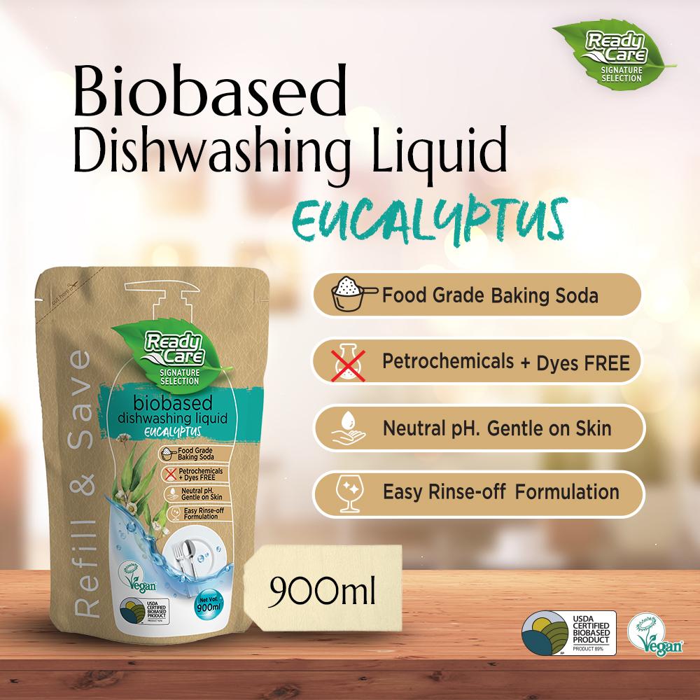 Signature Selection Bio-based Dish Wash Liquid Baking Soda 900ml USDA Vegan Certified - Refill ...